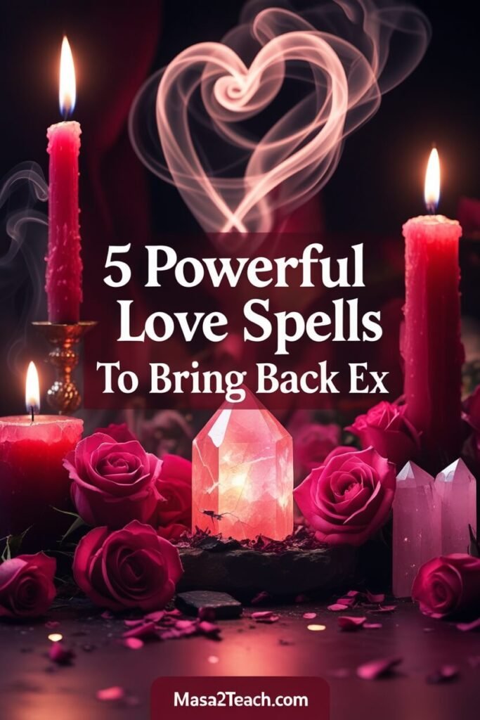 5 Powerful Love Spells To Bring Back An Ex