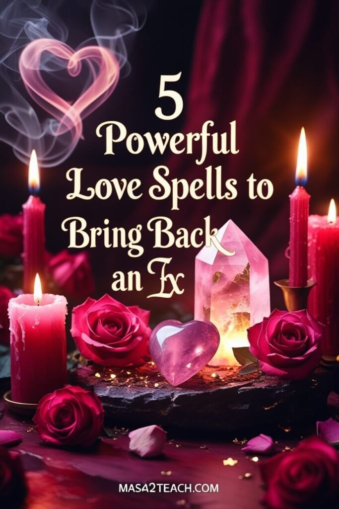 5 Powerful Love Spells To Bring Back An Ex