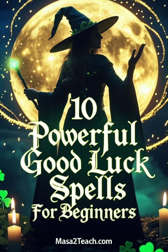 10 Good Luck Spells For Beginners: Simple Magic That Works